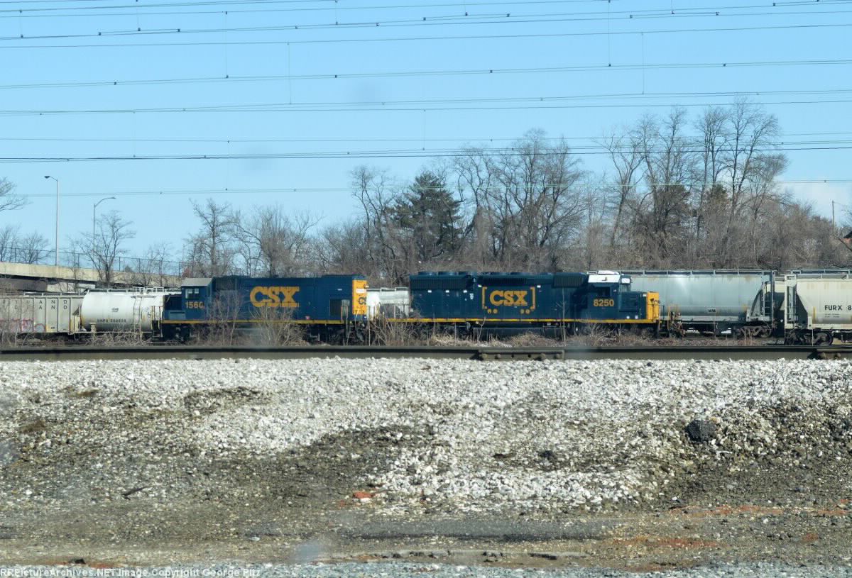 CSX 1560 and 8250